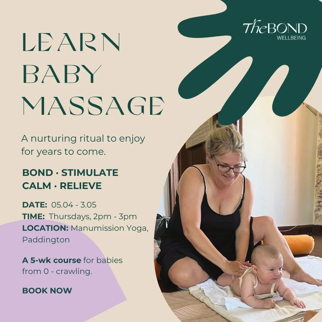 The Bond Wellbeing - Sydney Postpartum Doula & Baby Massage