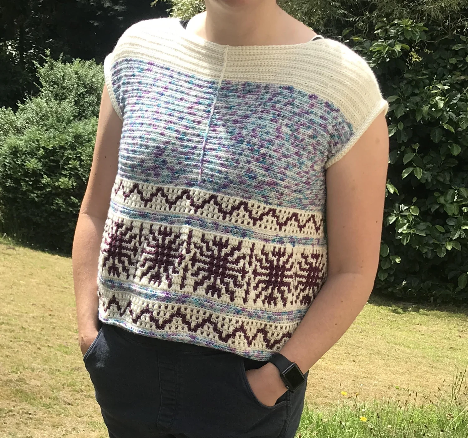 Taroko Sweater Crochet Pattern — Nomad Stitches