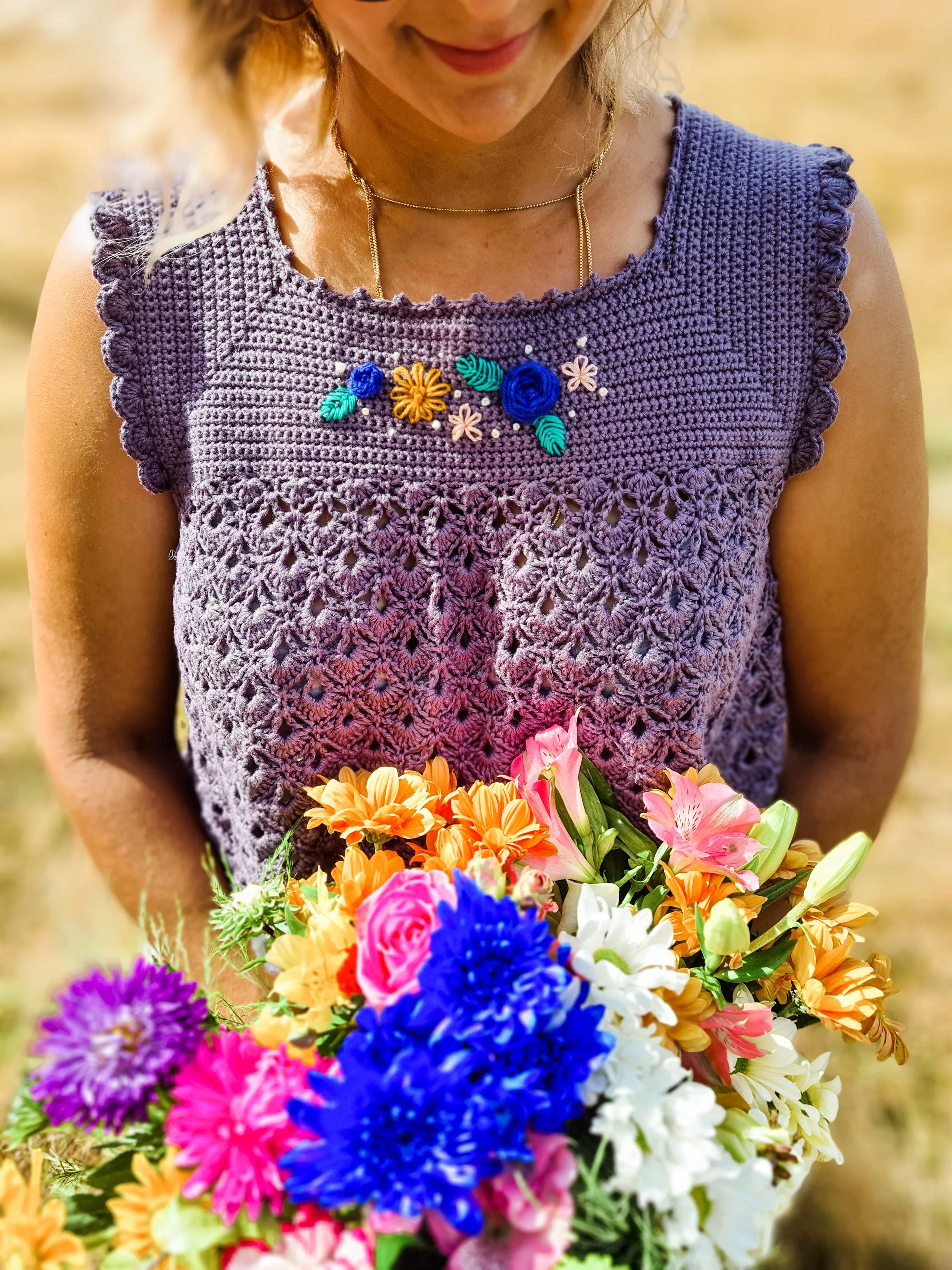 Mosaic Mommy & Mini Set — Nomad Stitches