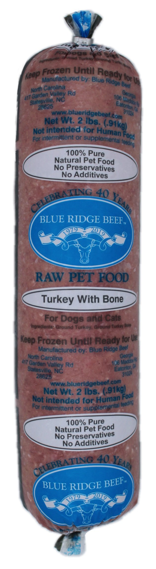 Turkey with Bone - Raw Pet Food for Dogs — Blue Ridge Beef