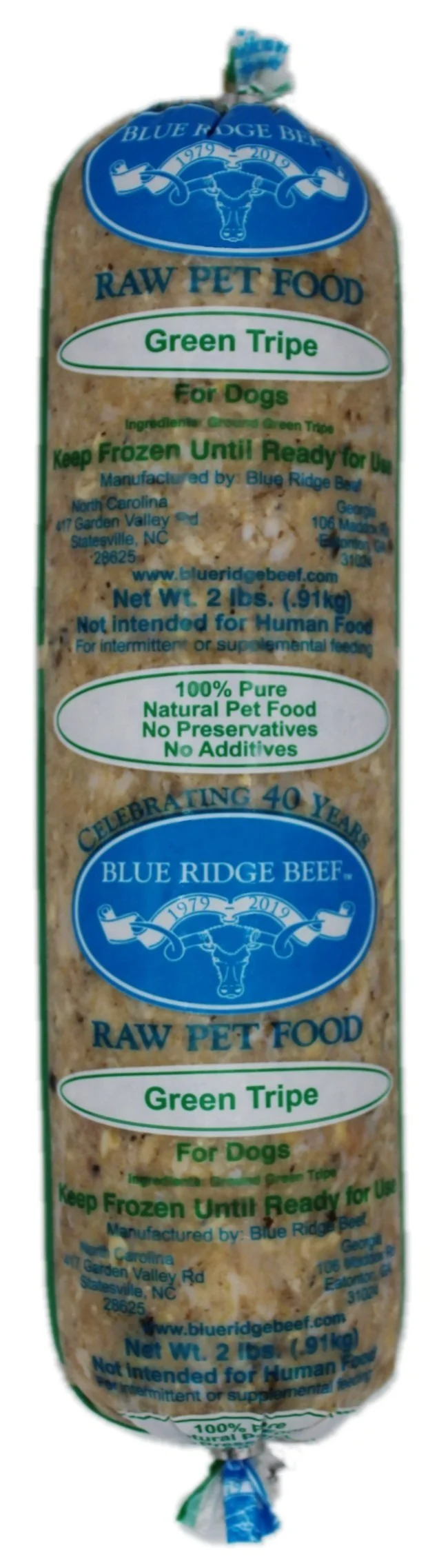Raw Green Tripe - Pet Food for Dogs — Blue Ridge Beef