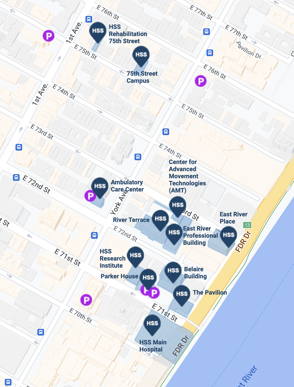 Locations — Jensen Henry, MD — Orthopaedic Foot & Ankle Surgeon at HSS