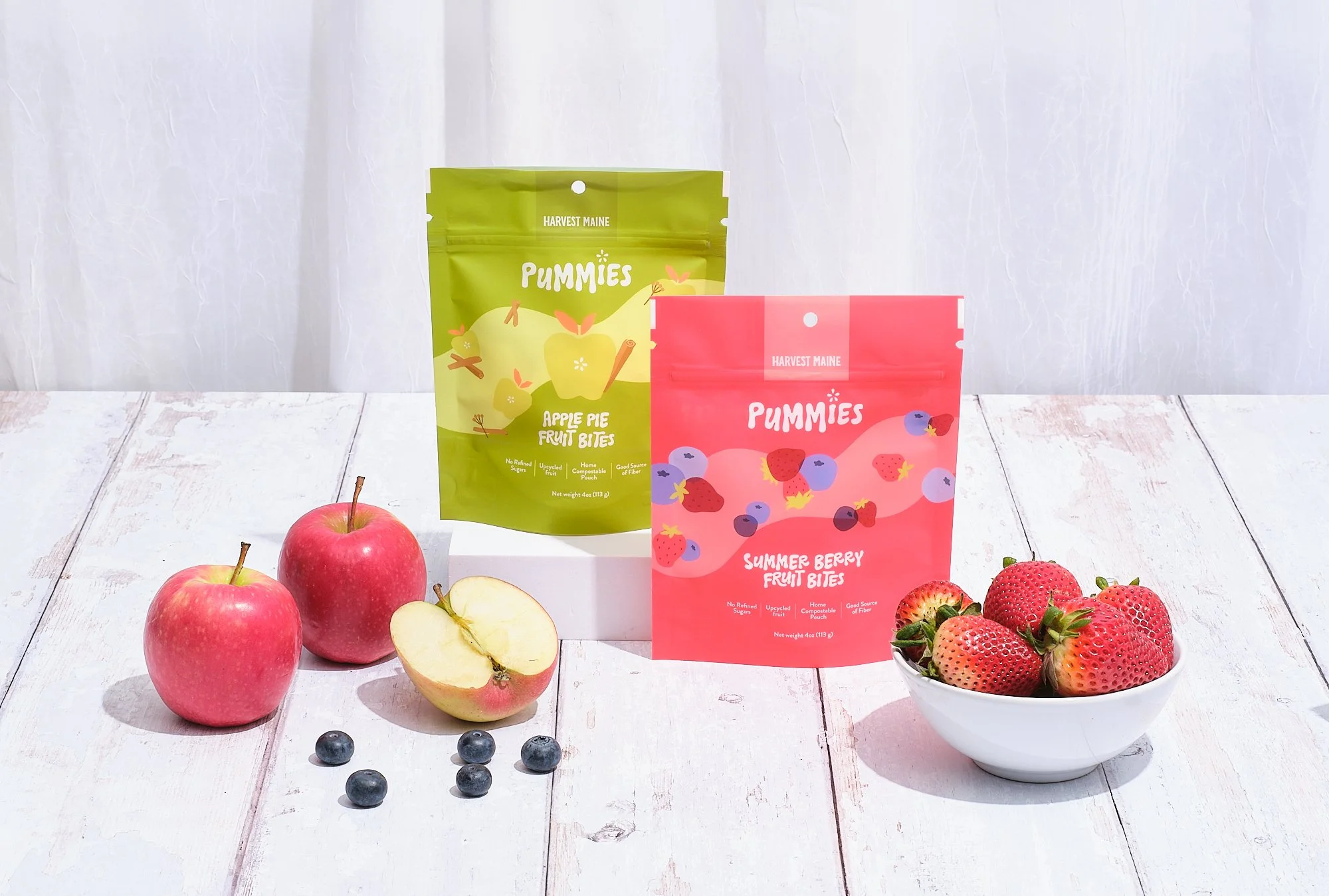 Upcycled, plant-based snacks — Harvest Maine