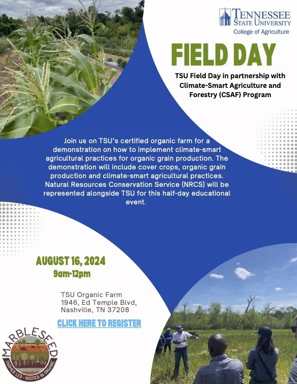 Climate Smart Agriculture (CSAF) Field Day — Tennessee Local Food