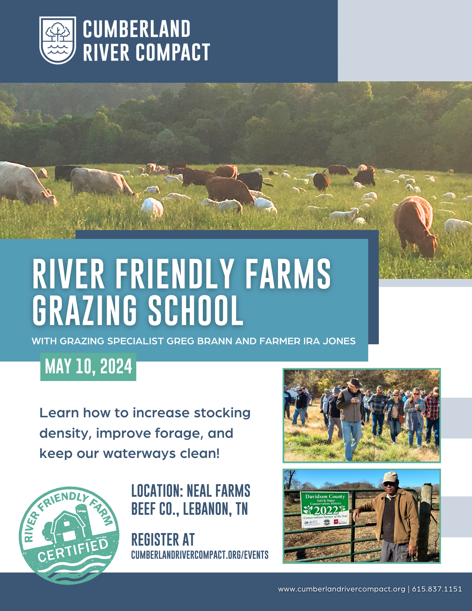 River Friendly Farms Grazing School — Tennessee Local Food