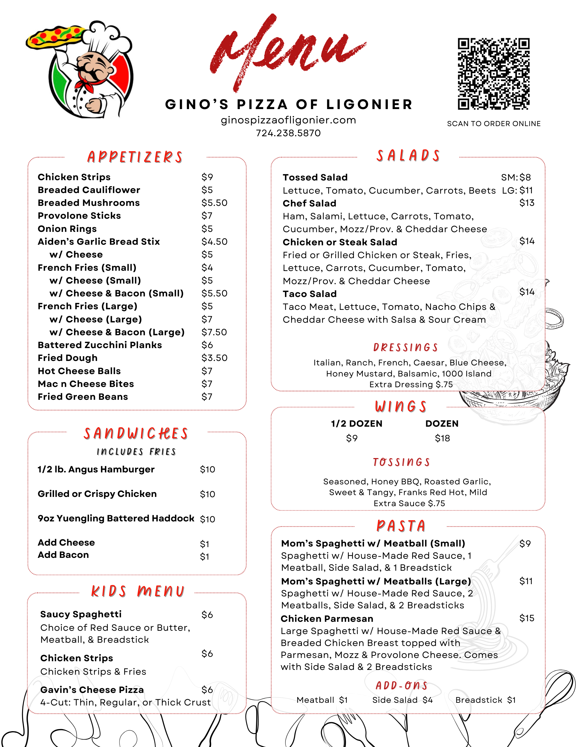 Gino's Pizza of Ligonier