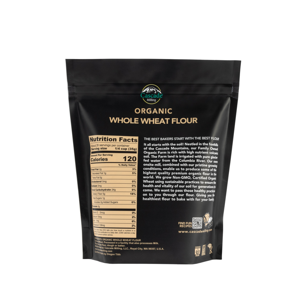 Organic Flour 50 lb. Bag — Cascade Milling