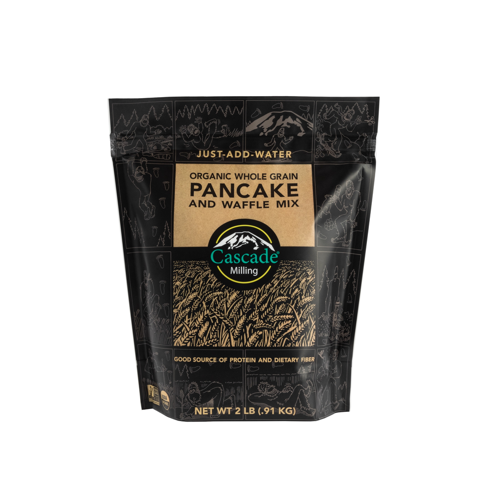 Organic Whole Grain Pancake & Waffle Mix — Cascade Milling