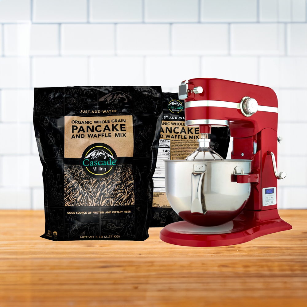 Organic Whole Grain Pancake & Waffle Mix — Cascade Milling