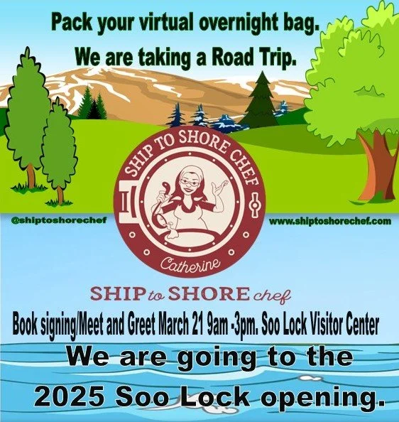 First leg of our journey to 2025 Soo Lock opening — Ship To Shore ...