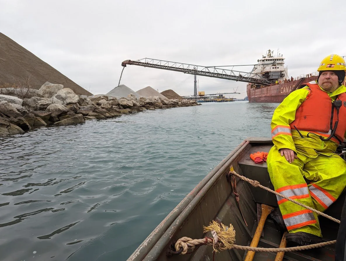 DISEMBARKING BY PUNT BOAT — Ship To Shore | Chef Catherine Schmuck ...