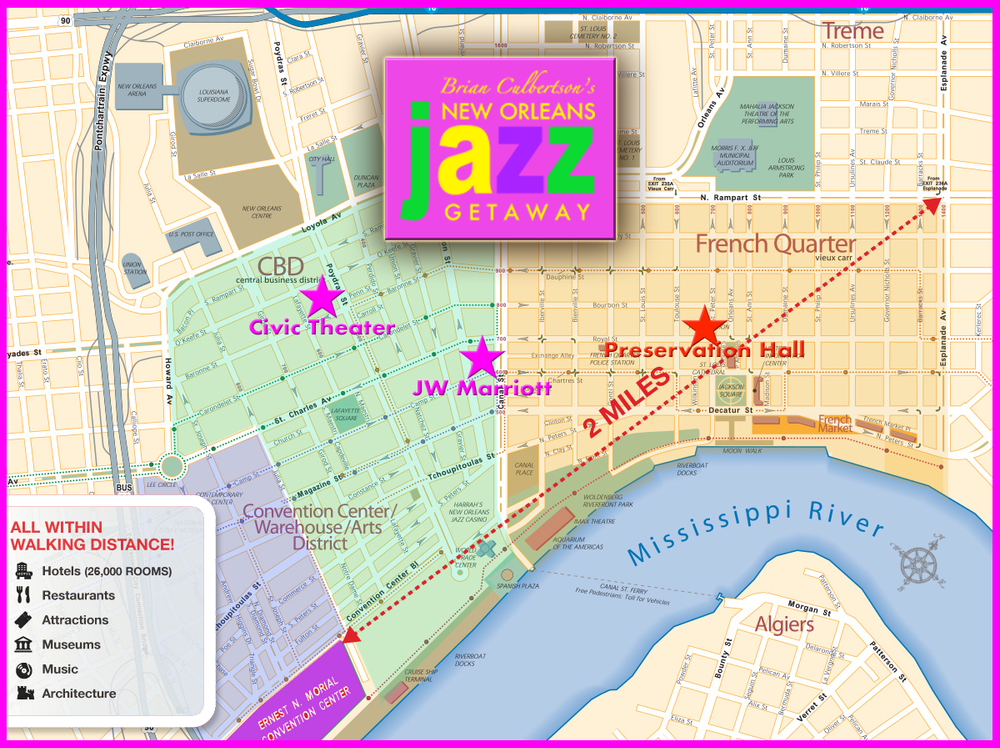 Hotel & Venue — NEW ORLEANS JAZZ GETAWAY