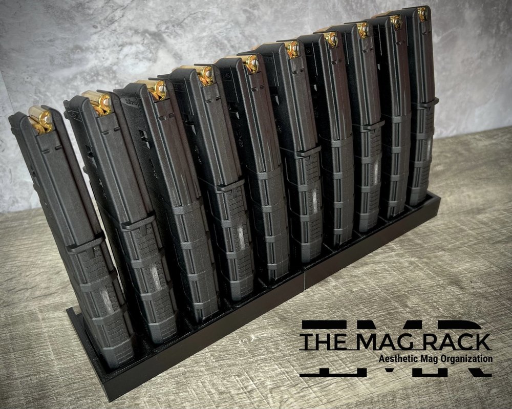 The Mag Rack — The Mag Rack - AR 15 Magazine Storage and Display - Made ...