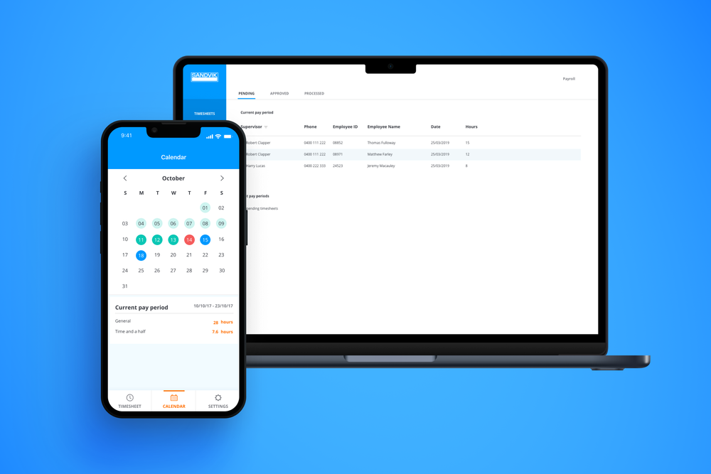 Project: Engineering Timesheet App | Code Heroes