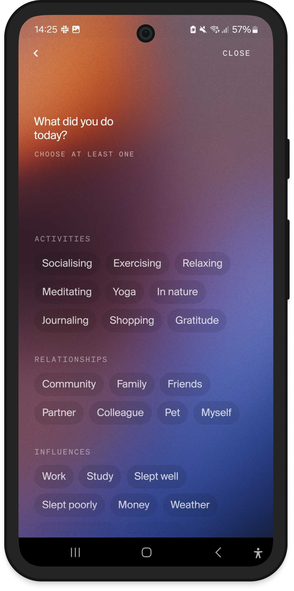 Dala - Wellbeing AI Mobile App