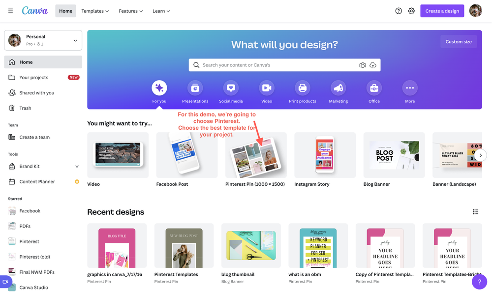 How To Make Beautiful Graphics in Canva | Tech & Templates for ...