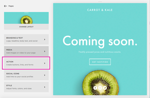 How To Link a Squarespace Cover Page Button to ConvertKit | Tech ...
