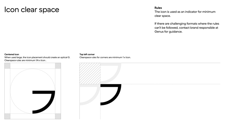 Genus Logo and branding — Genus