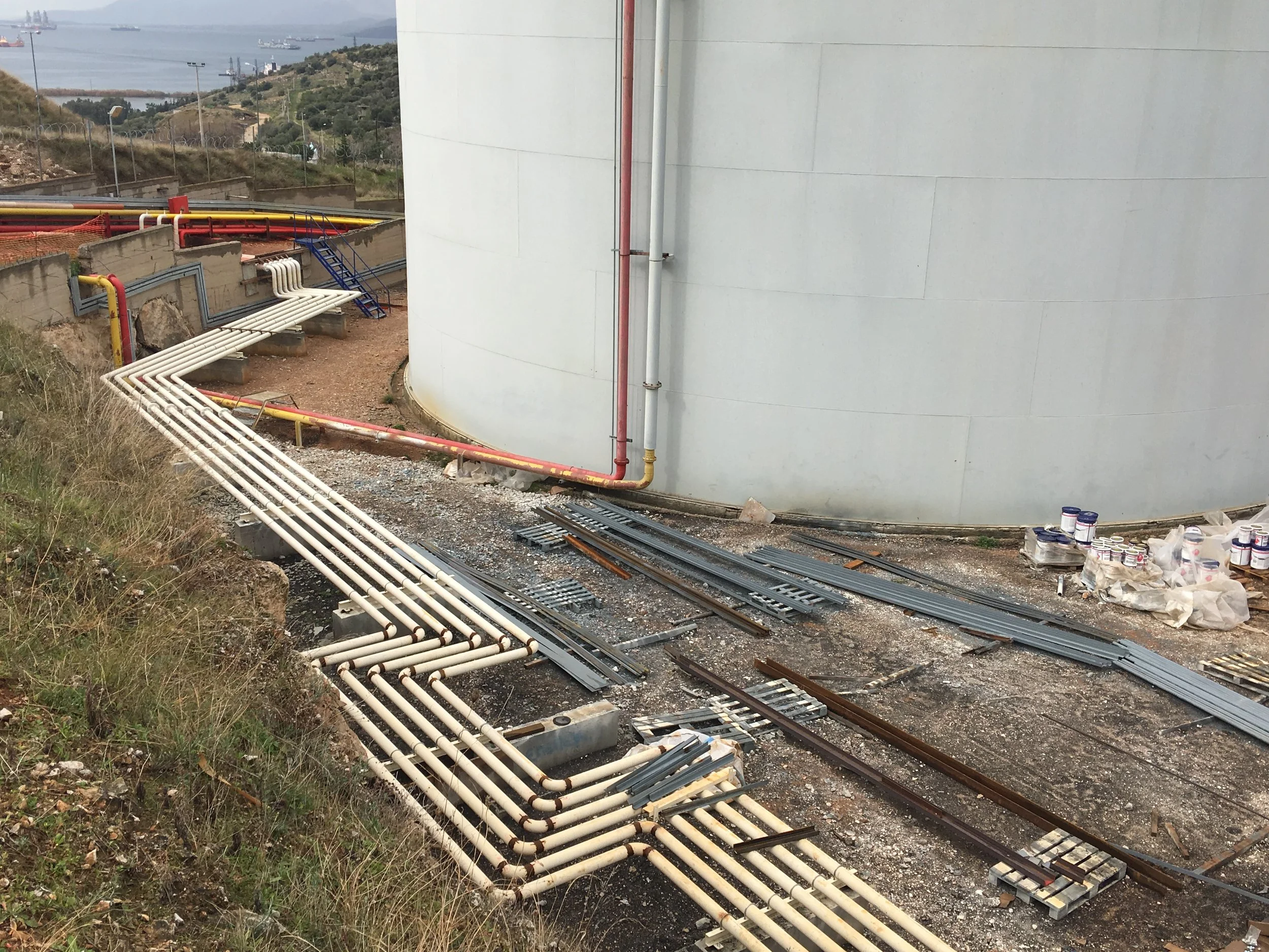 GREEK LEADER PETROLEUM COMPANY CHOOSES CONCRETE CANVAS — CONCRETE CANVAS HELLAS