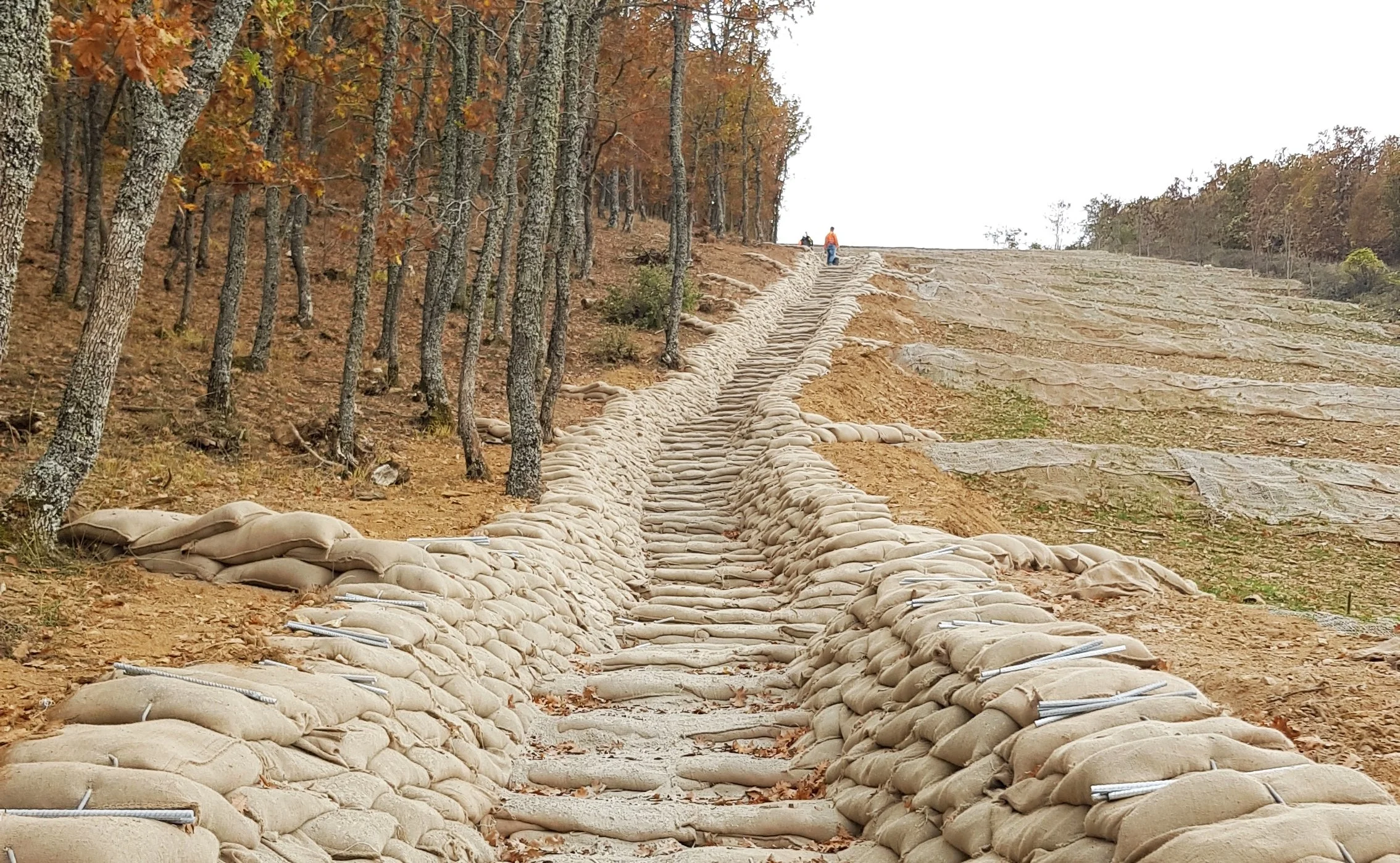 TRANS ADRIATIC PIPELINE (TAP) DRAINAGE CHANNEL — CONCRETE CANVAS HELLAS