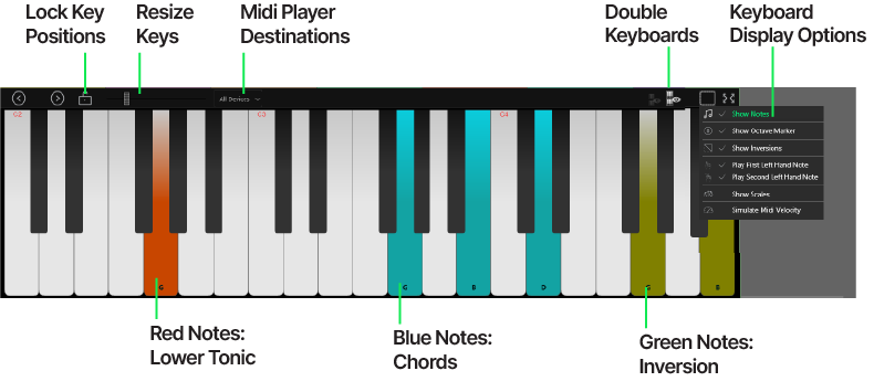 Setting-up your Piano Keyboard layout — Chordwalk