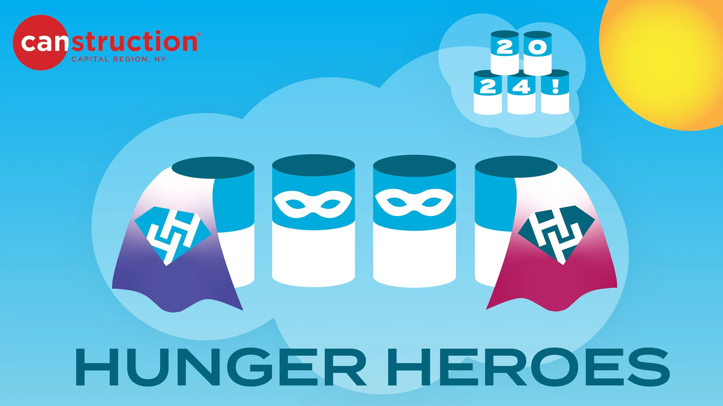 Hunger Heroes — Capital Region CANstruction