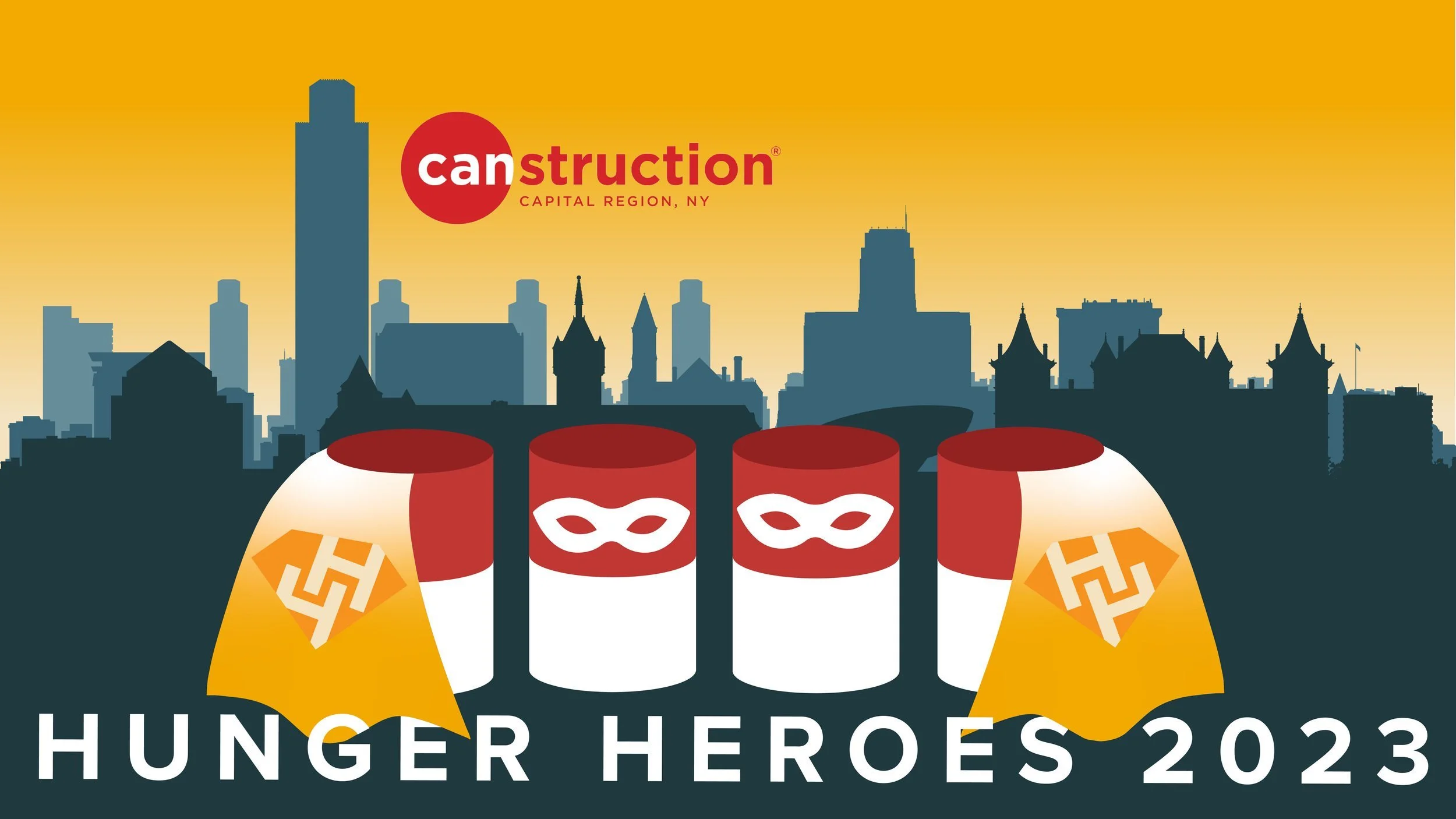 Hunger Heroes — Capital Region CANstruction