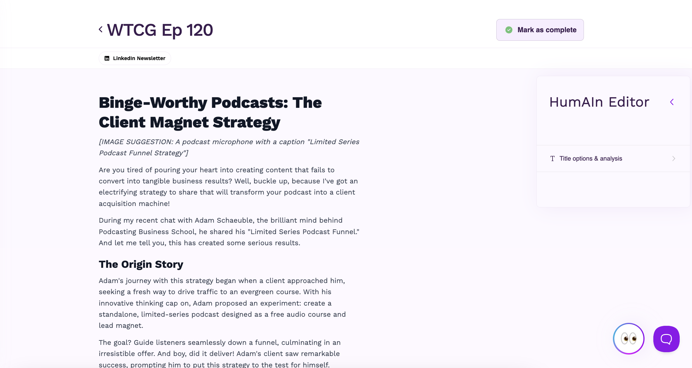 Capsho - The Fastest Way to Repurpose & Market Your Expert Content