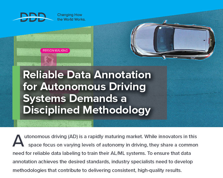 Autonomous Driving Solutions Provider | DigitalDivideData