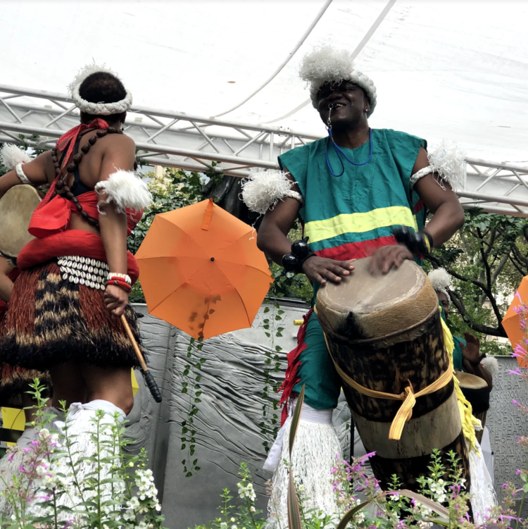 Congolese Dance and Drum w/ Andoche Loubaki — Cumbe Dance