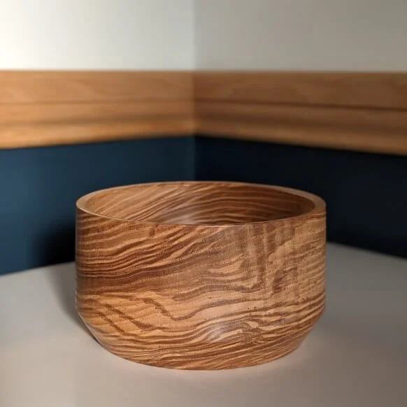 Handturned Cherry Pot #2 | Unique natural wooden decor | Made in ...