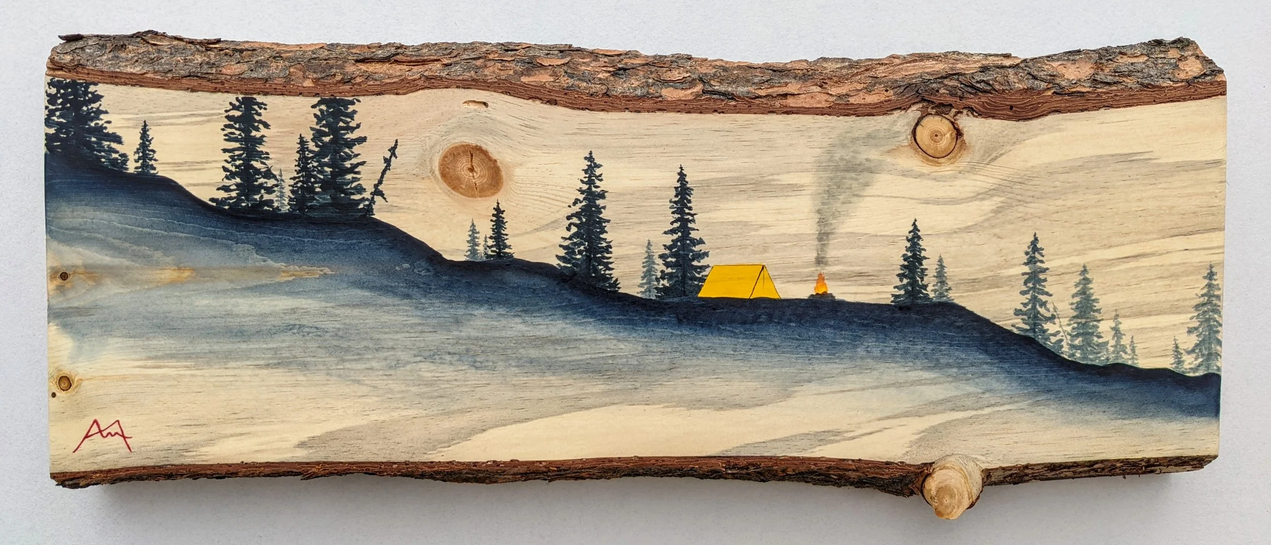 Wood Works — Alex Wicks Watercolor