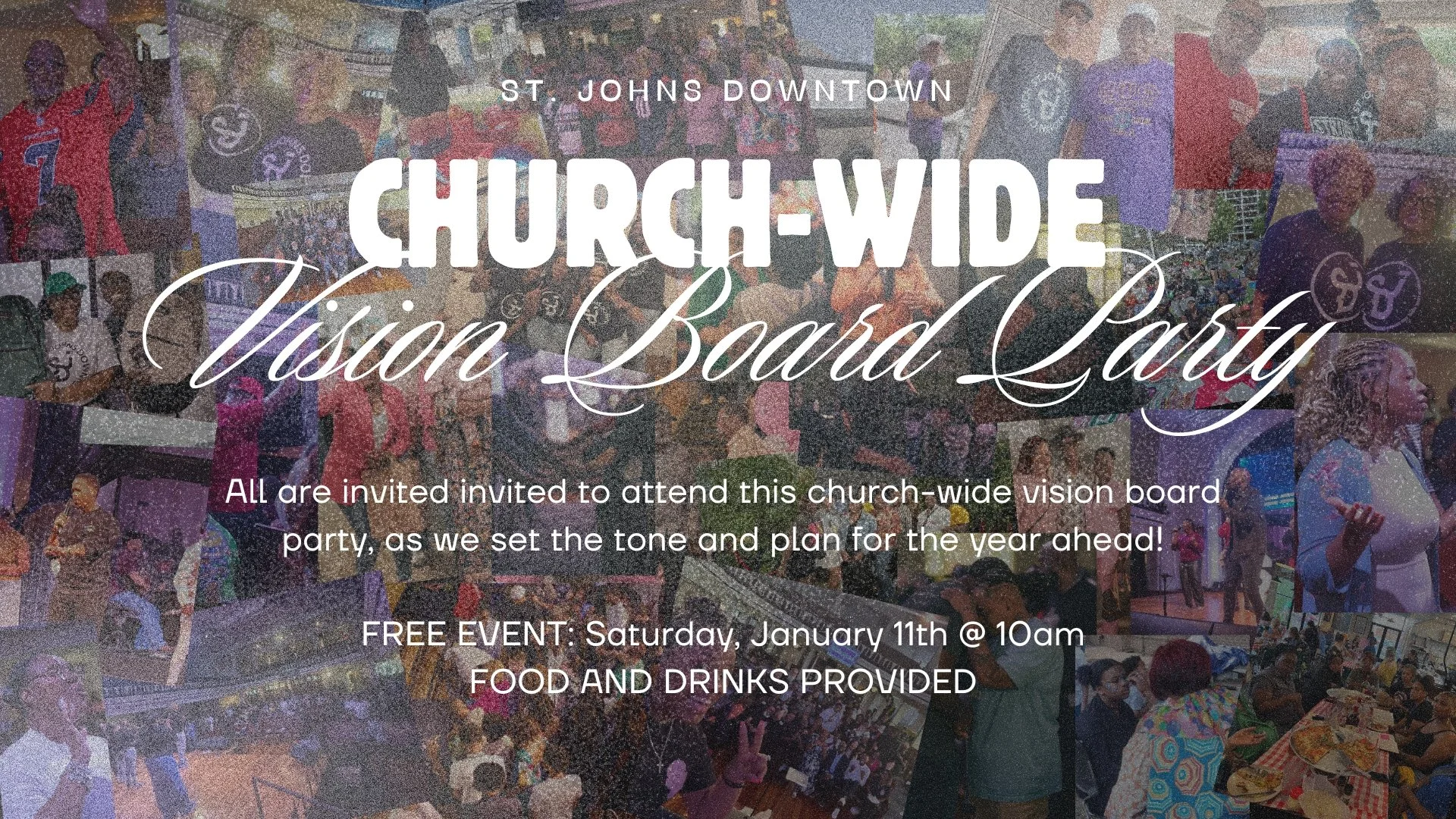 Vision Board Party 2025 — St. John's Downtown Church