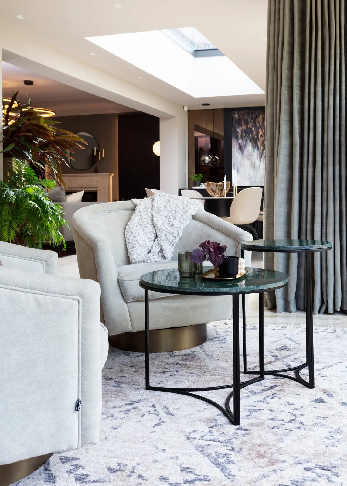 Elegant Glamour, Studio Dean Interior Design, Northumberland — Studio ...