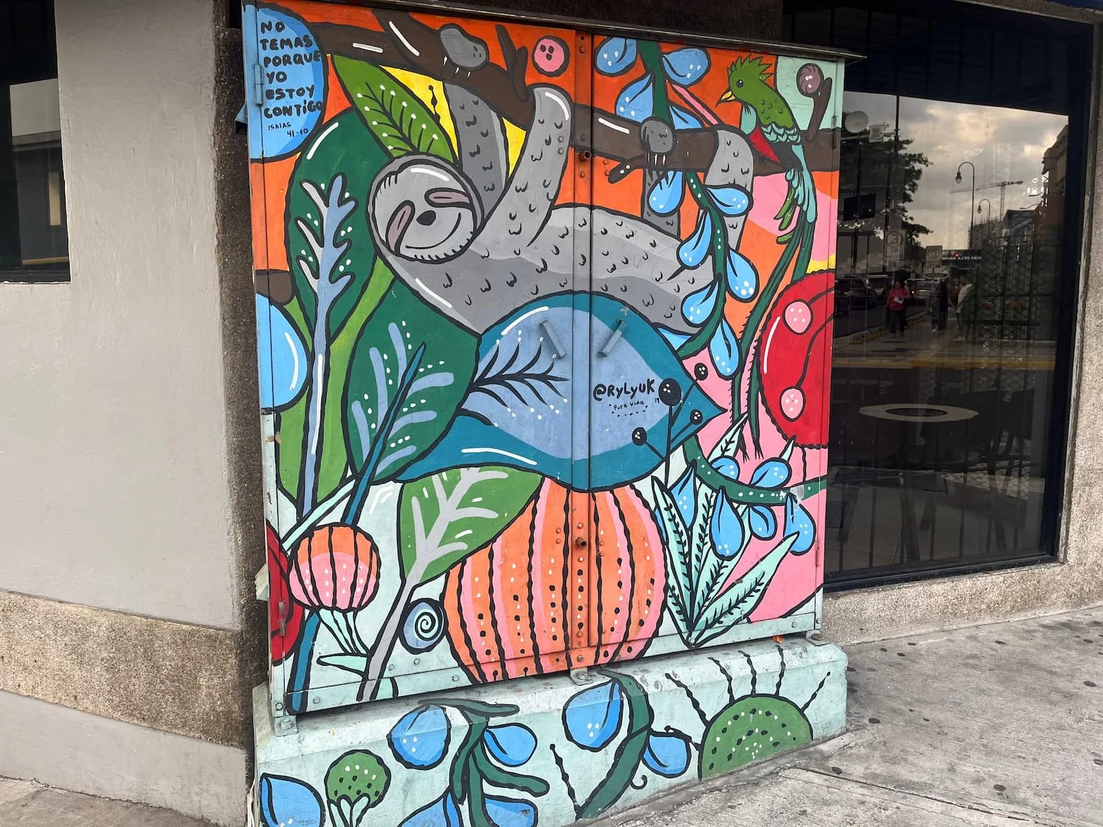 Discovering the San Jose street art in Costa Rica.
