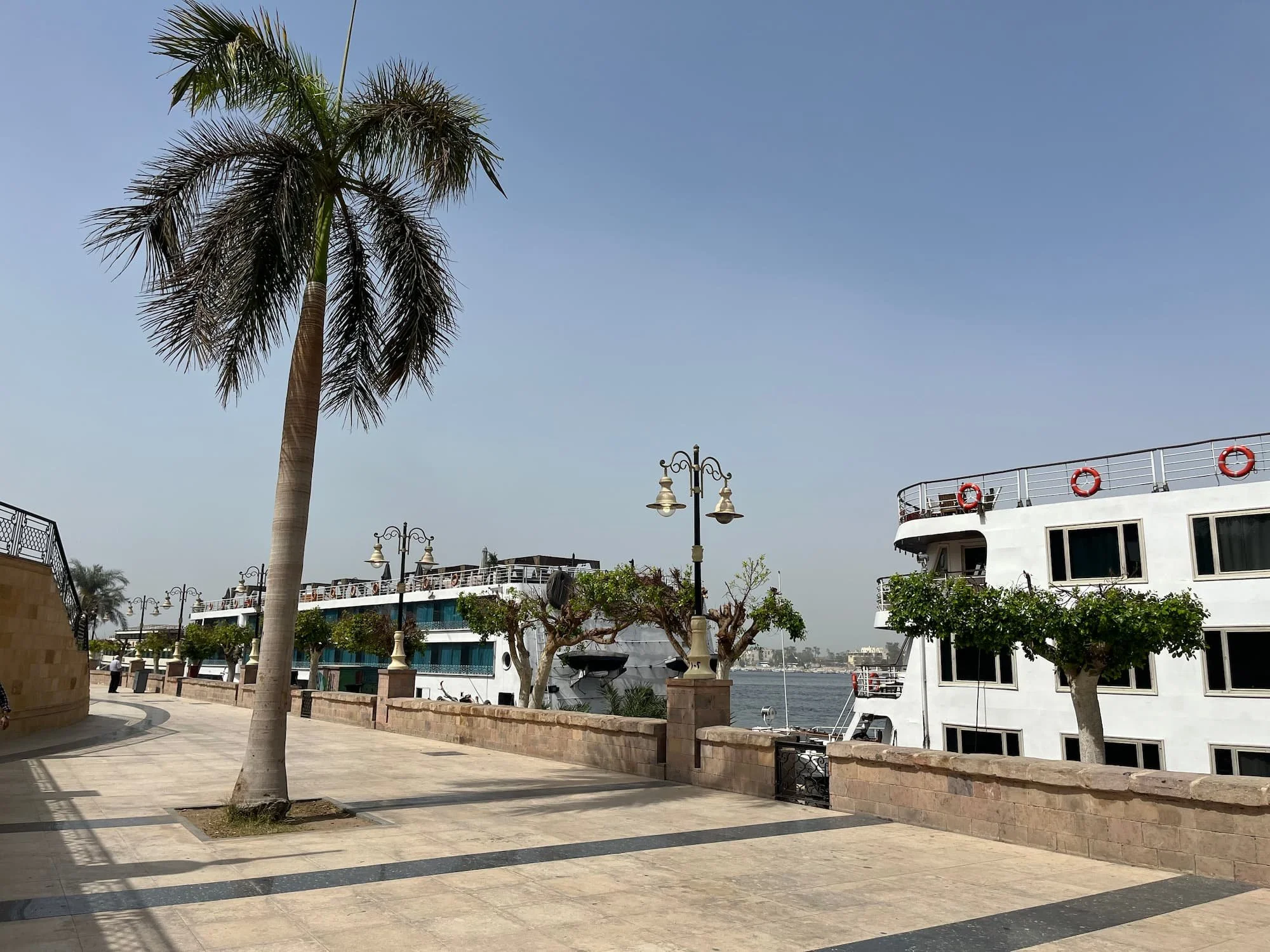 Visiting the Mummification Museum in Luxor, Egypt.