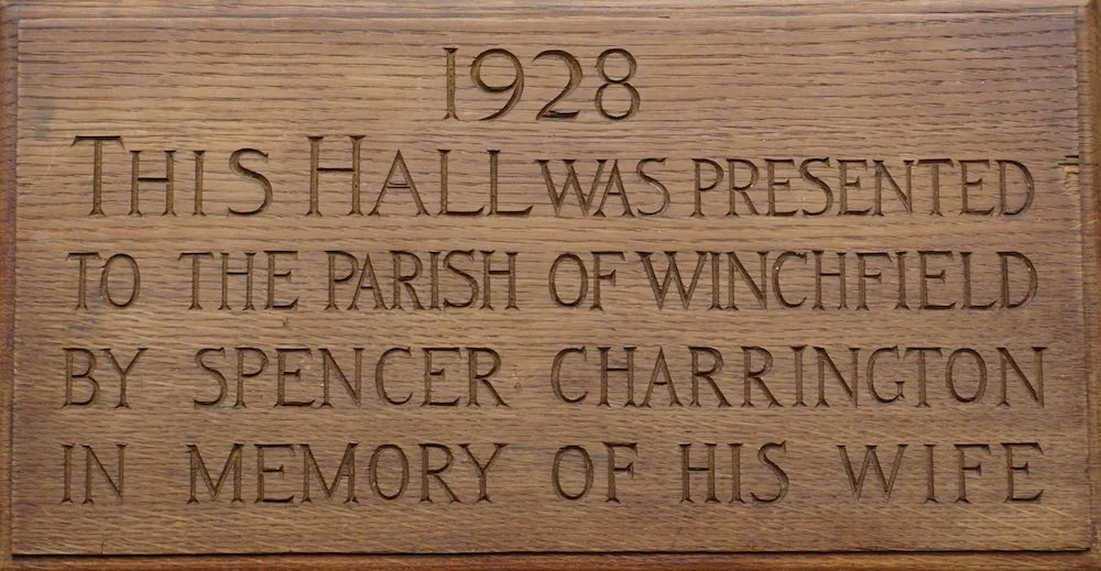 PRIVACY STATEMENT — Winchfield Village Hall