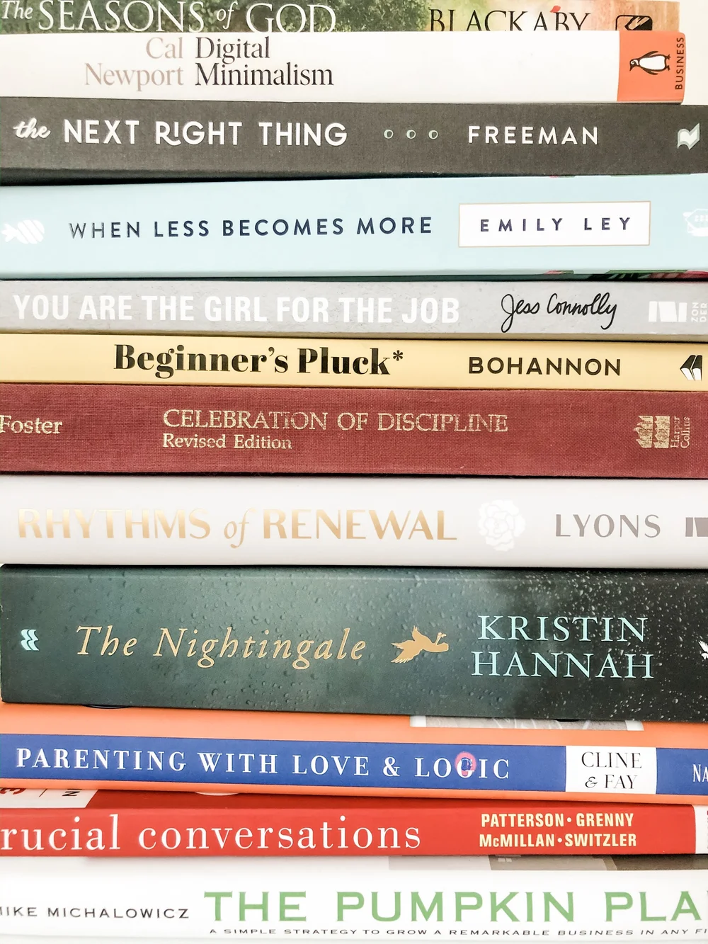 2020 Nancy Ray Book Club — Work & Play