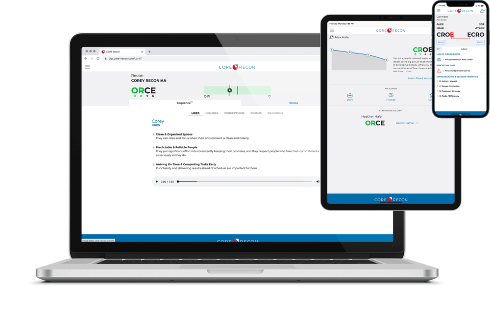 The App — CORE Recon