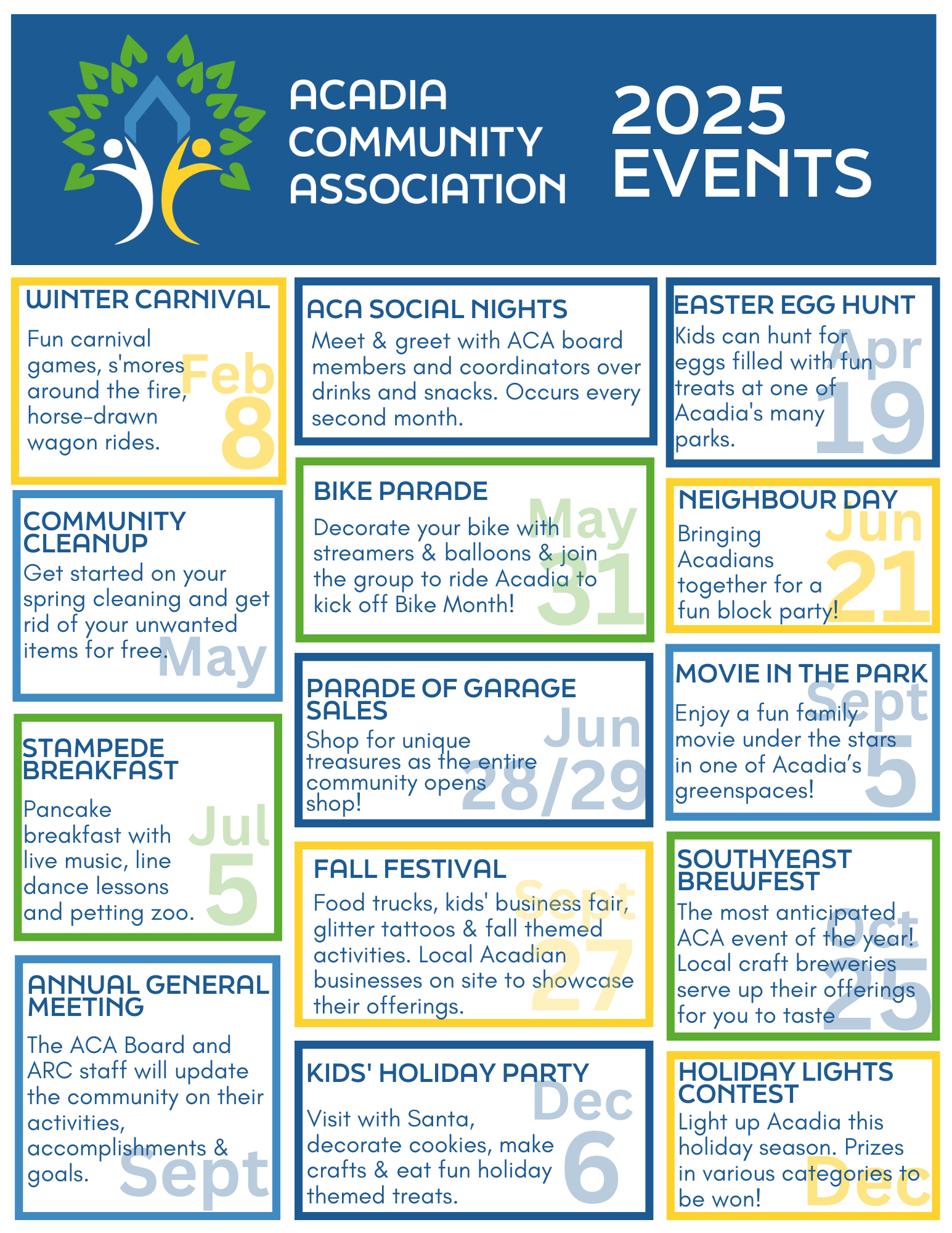 Events | Acadia Community Association