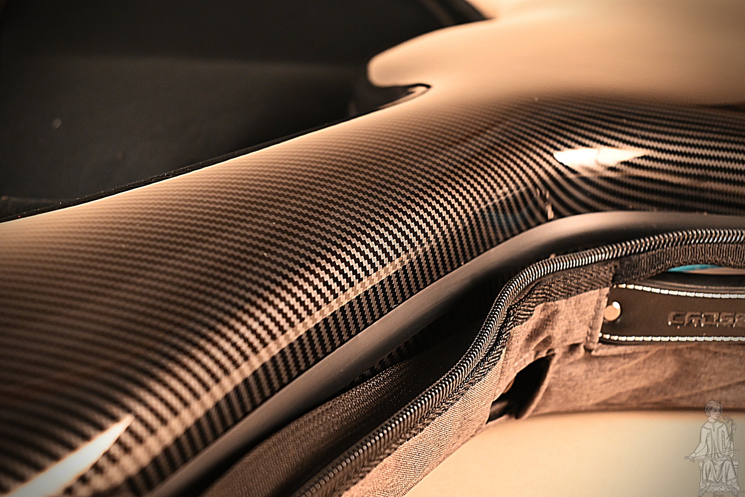 Hard shell cases for sale — M. E. Brune, Luthier