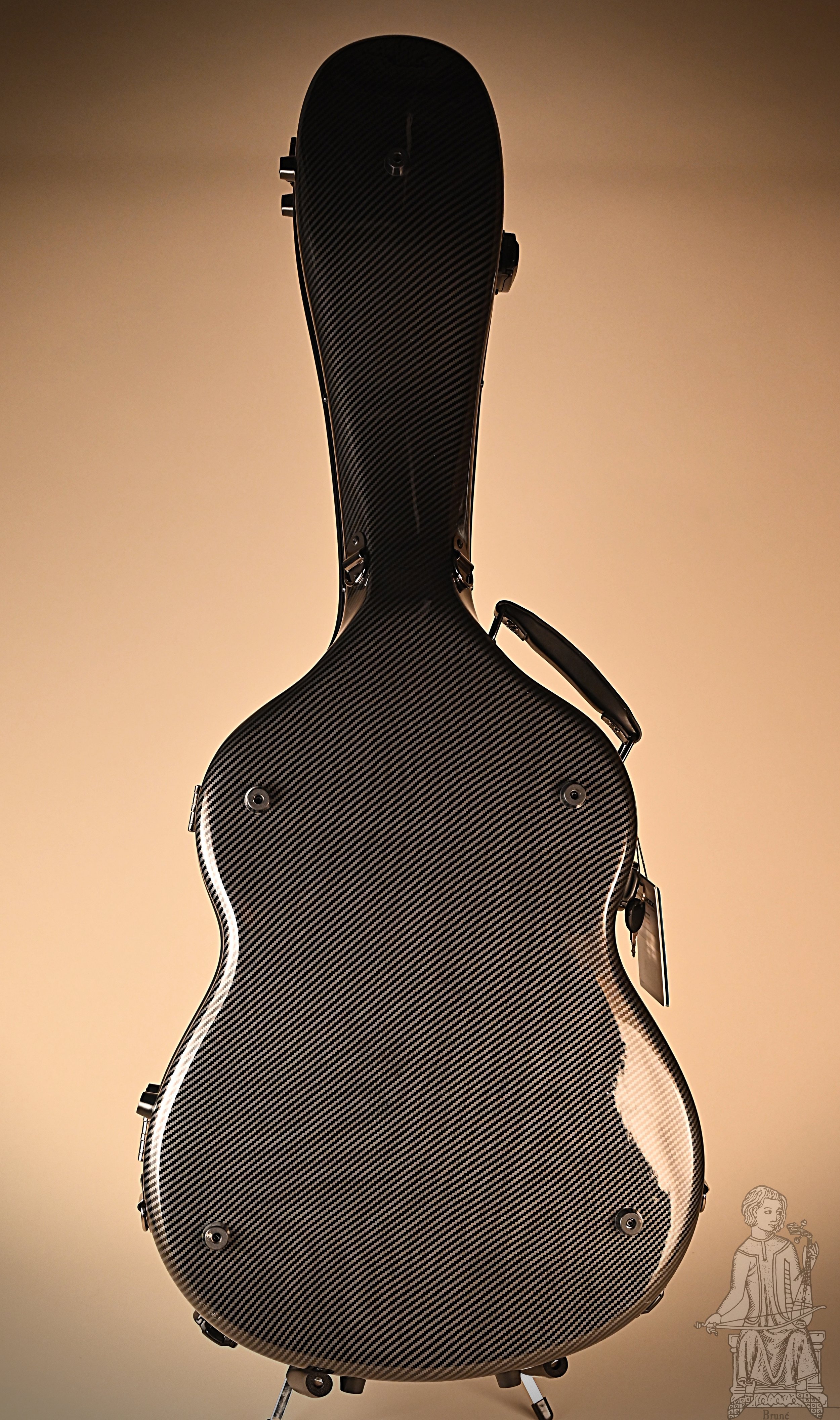 Hard shell cases for sale — M. E. Brune, Luthier