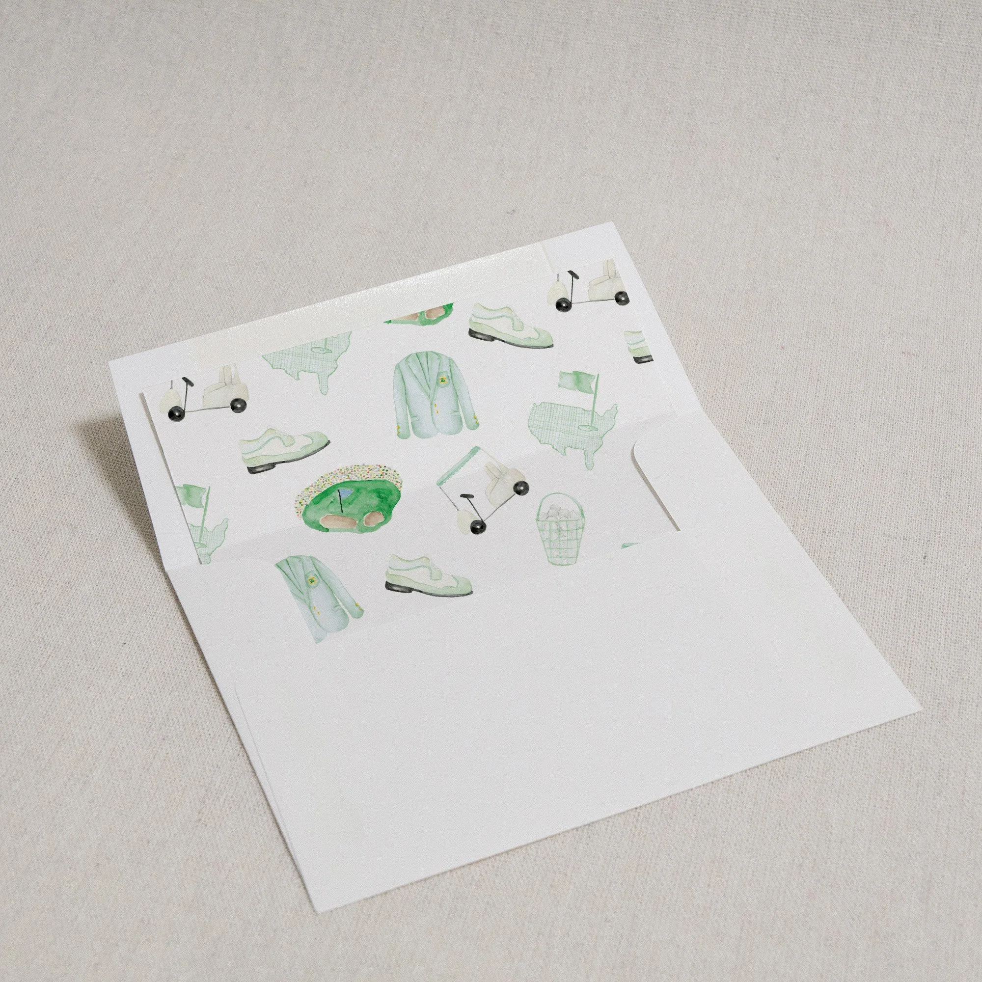 Custom Masters Golf Invitations | Personalized Stationery | Soirée All ...