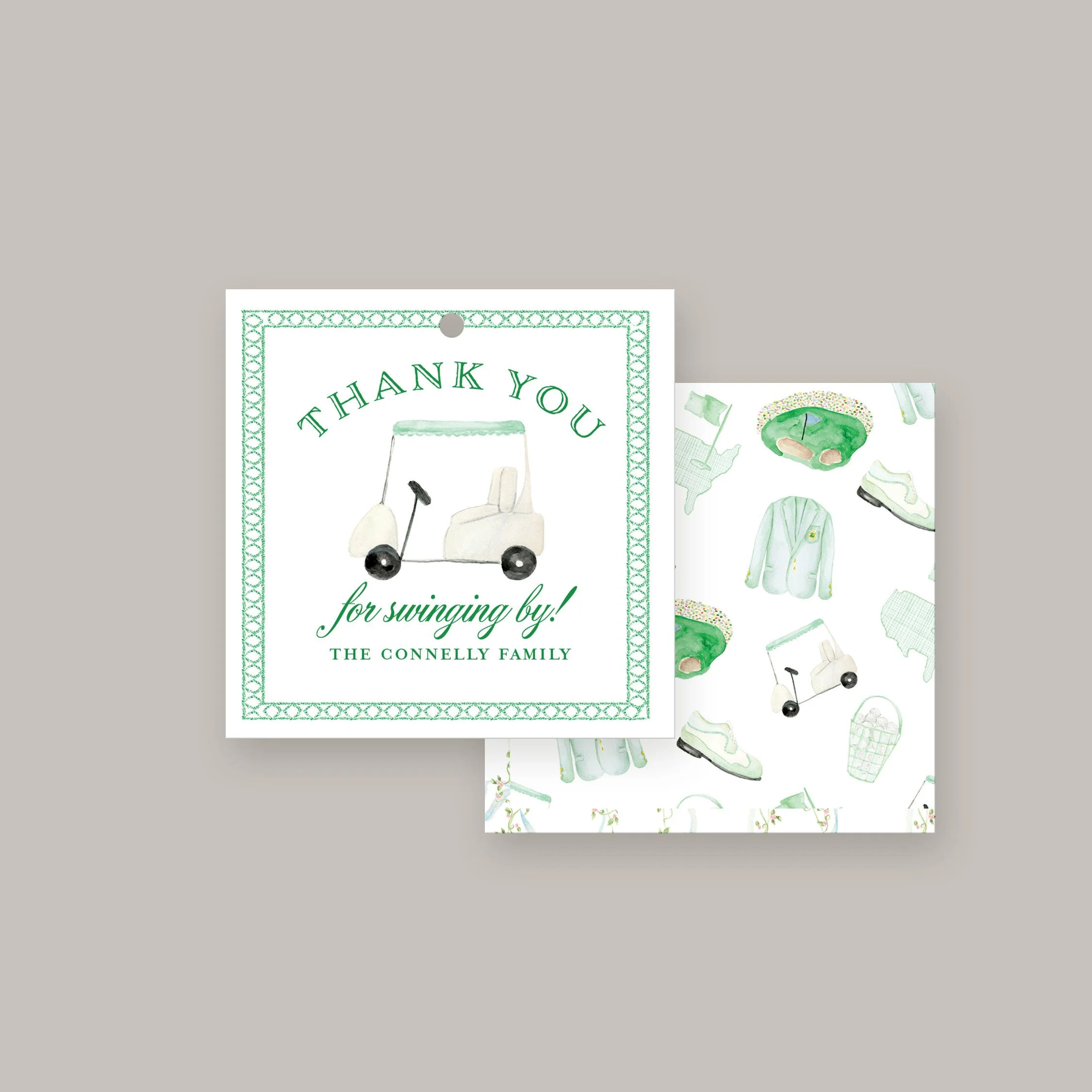 Custom Masters Golf Invitations | Personalized Stationery | Soirée All ...