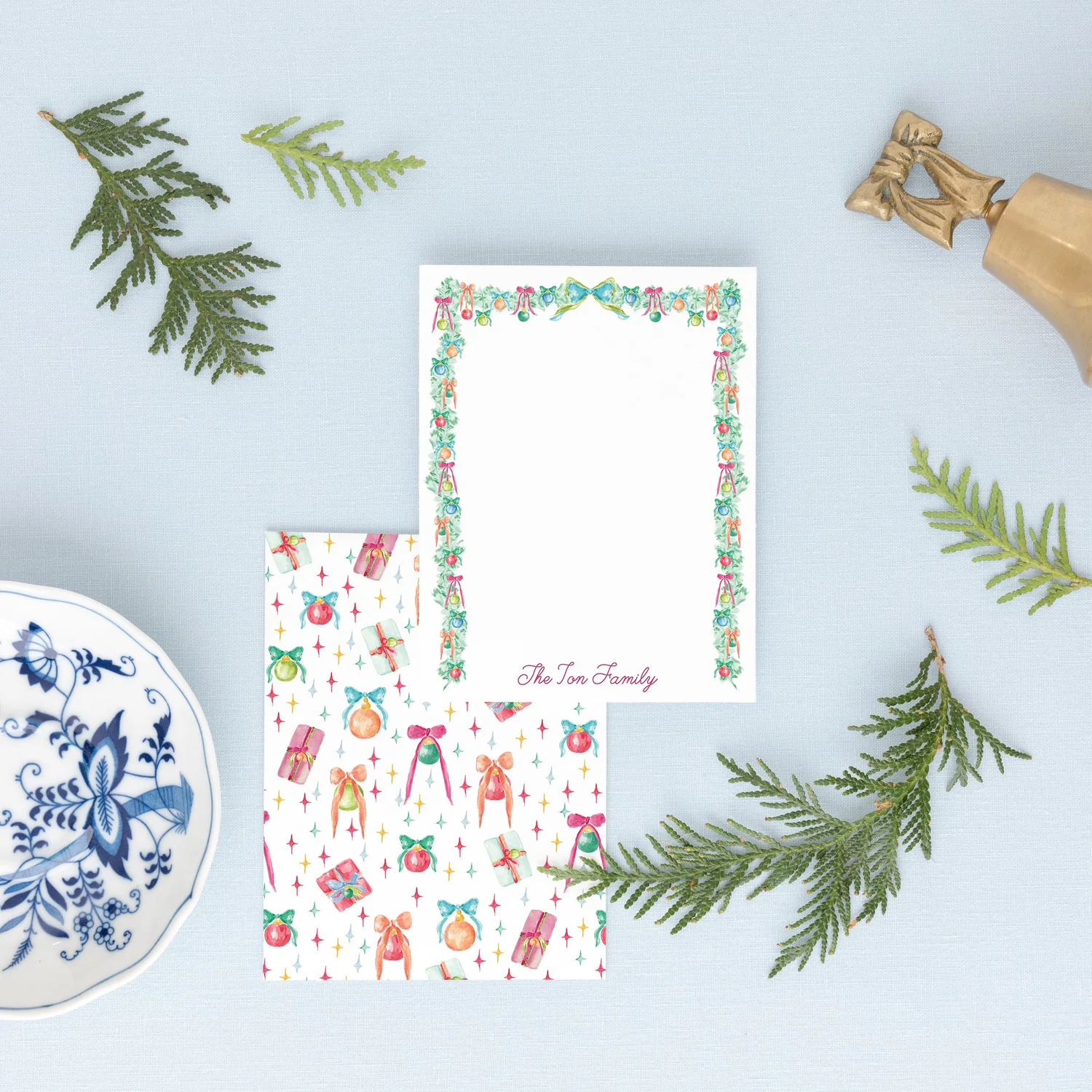 Kitschy Christmas Holiday Card — Soirée All Day Co.