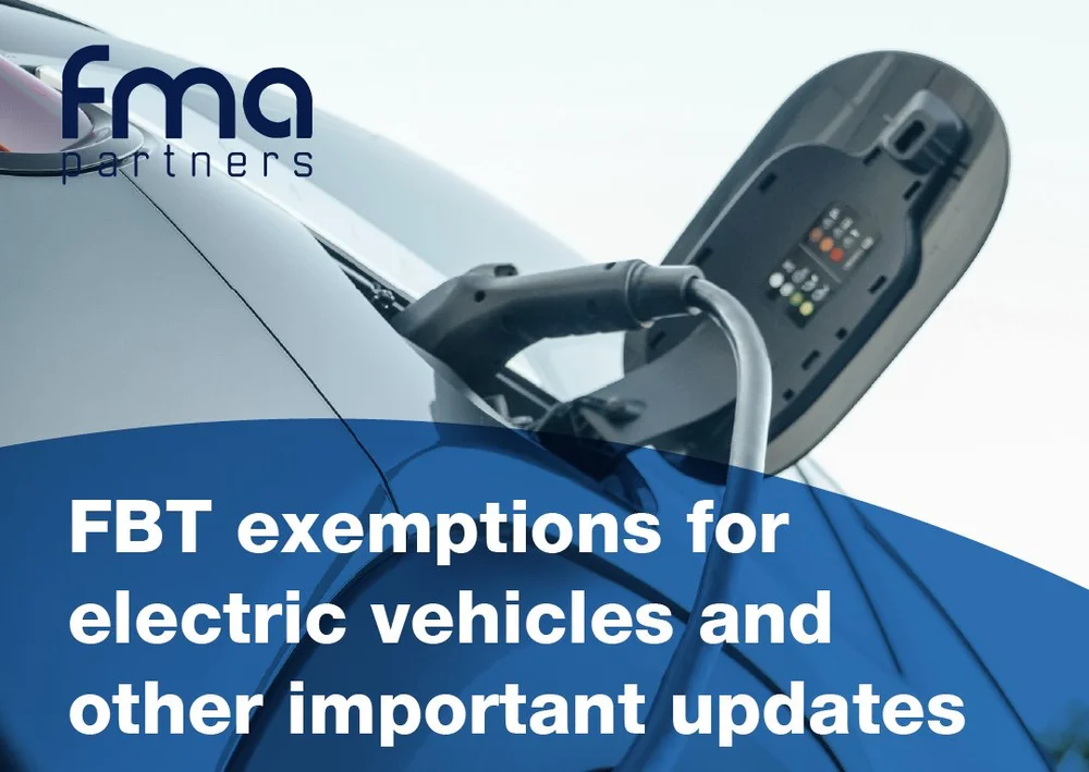 FBT exemptions for electric vehicles and other important updates — FMA ...