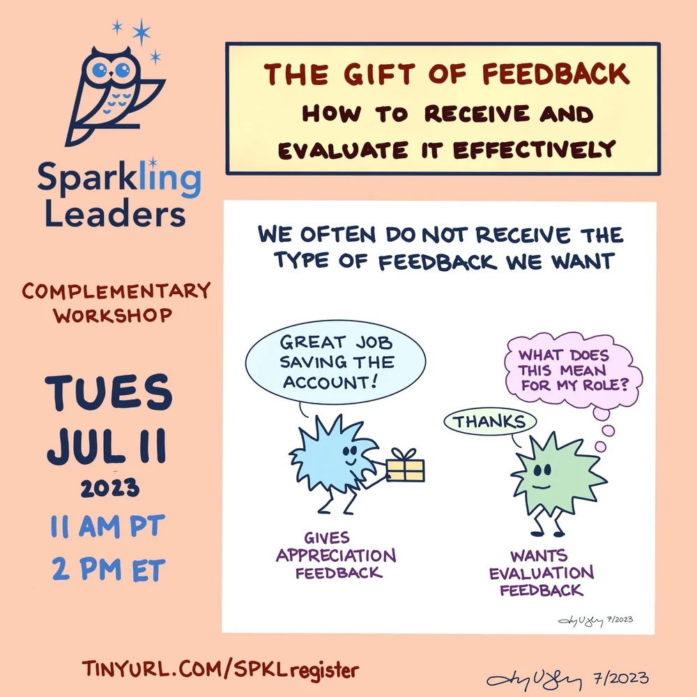 The Gift of Feedback — Sparkling Leaders