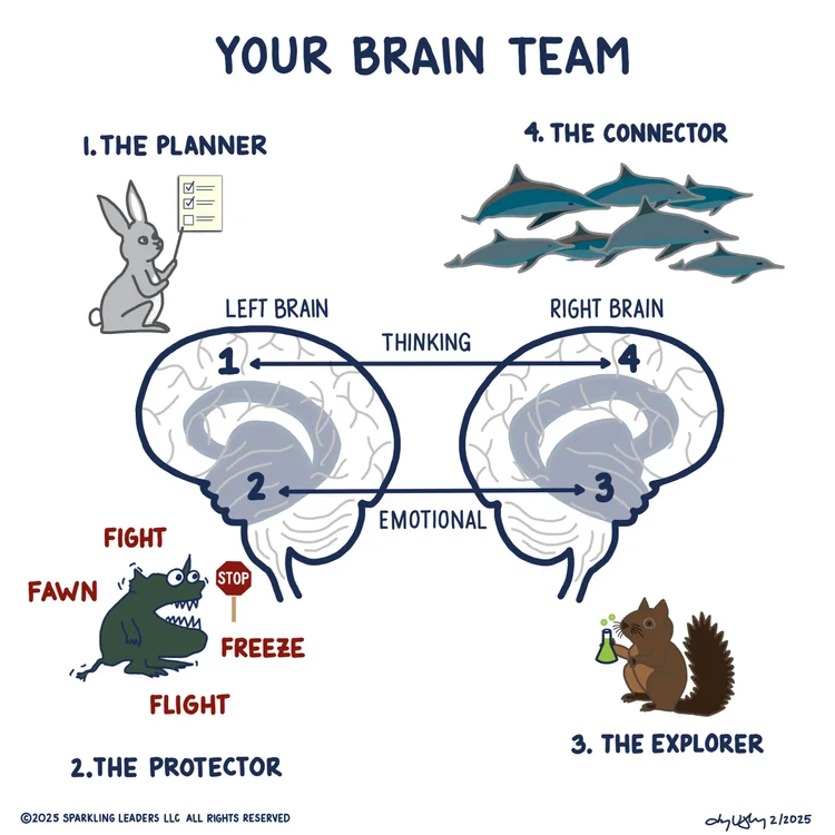 Discovering Your Brain Team - Whole Brain Living Book Summary ...