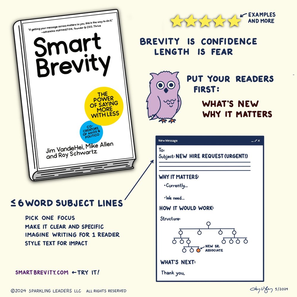 The Power of Saying More With Less — Sparkling Leaders