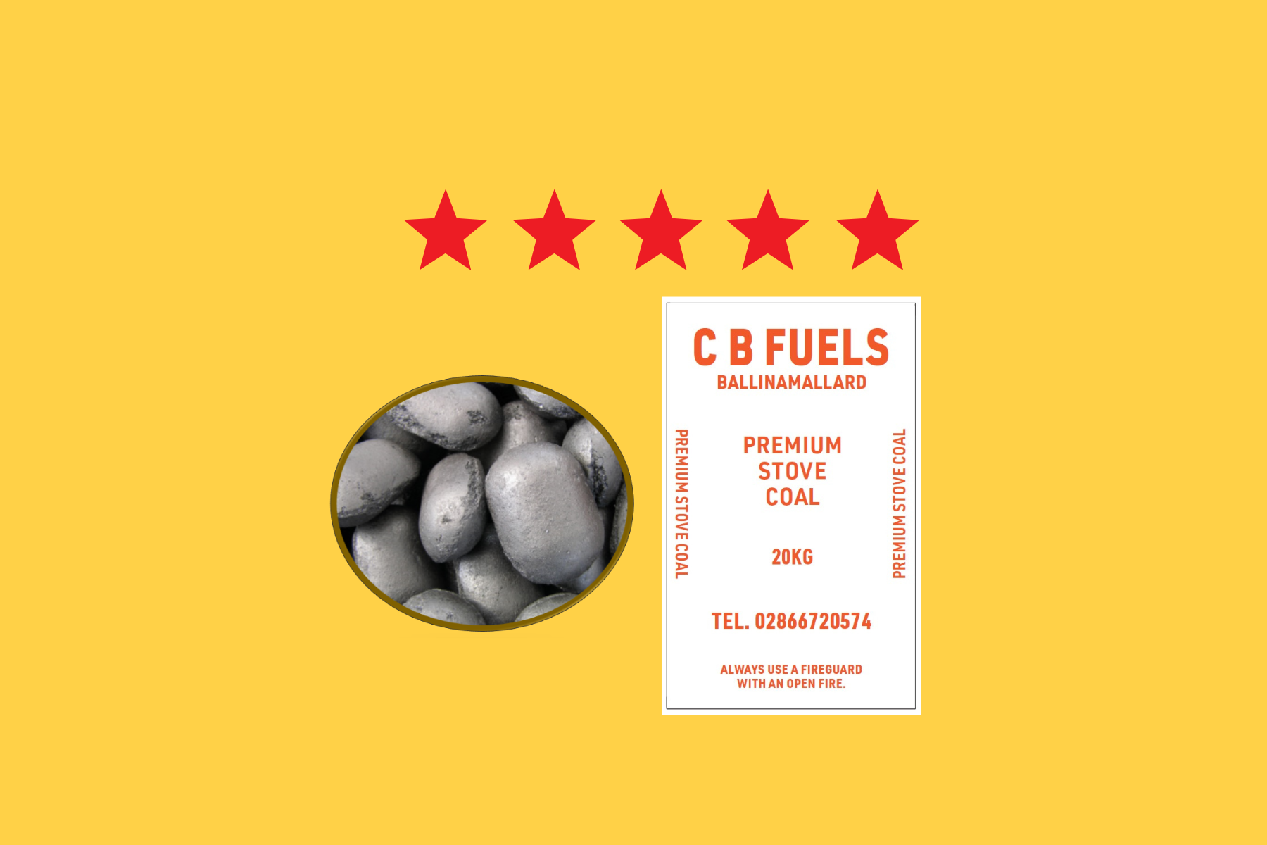 CB Fuels - 20kg High Heat Premium Smokeless Ovoid — CB FUELS